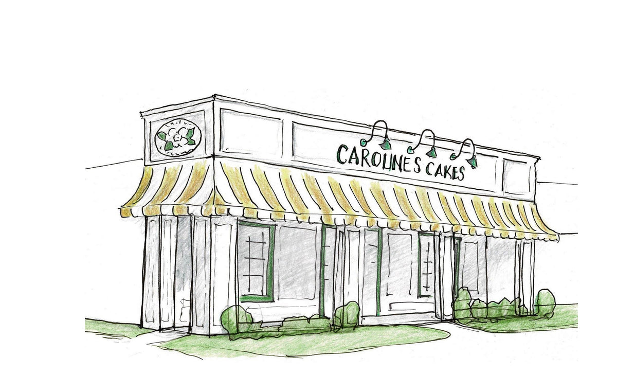 Our storefront Grand Opening – Caroline's Cakes